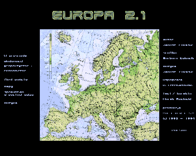 Europa (1994) - MobyGames