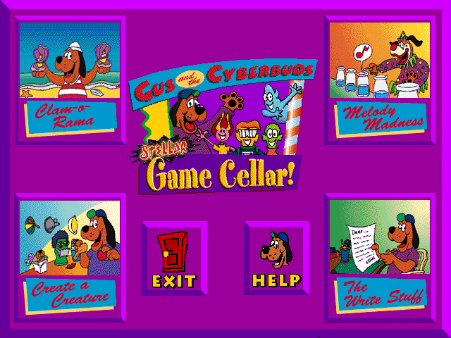 Gus and the Cyberbuds: Stellar Game Center! (1996) - MobyGames