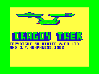 Dragon Trek (1983) - MobyGames