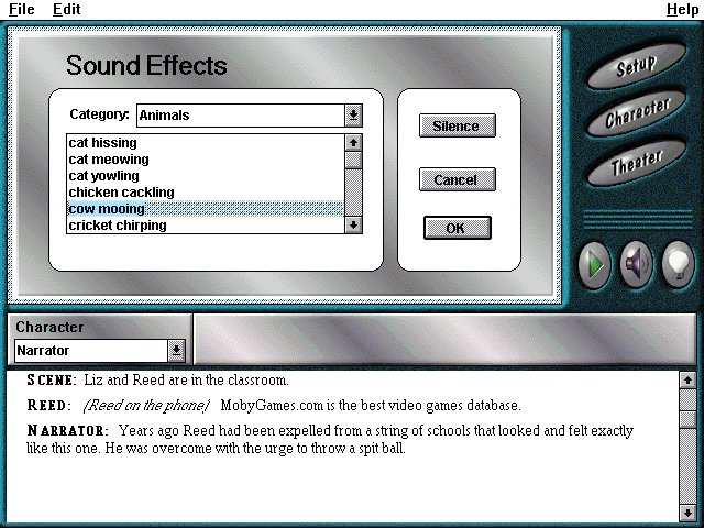 Screenshot of Hollywood (Windows 3.x, 1996) - MobyGames