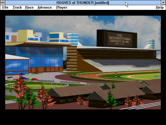 Screenshot of Hooves of Thunder! (Windows 3.x, 1996) - MobyGames
