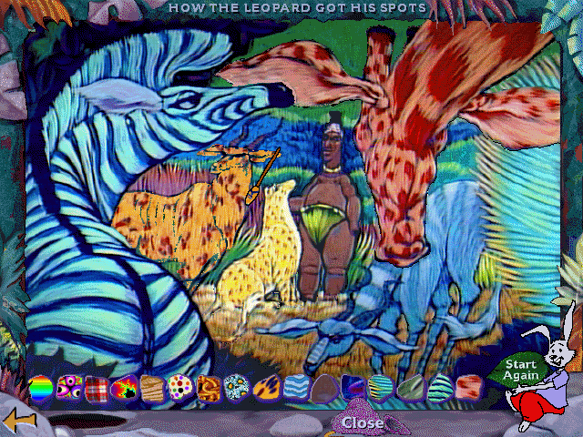 Screenshot of Rudyard Kipling's How the Leopard Got His Spots (Windows ...