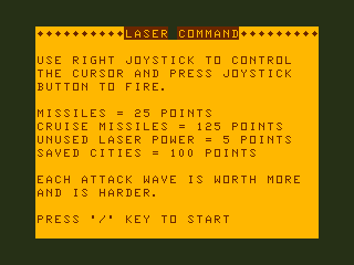 Laser Attack (1981) - MobyGames