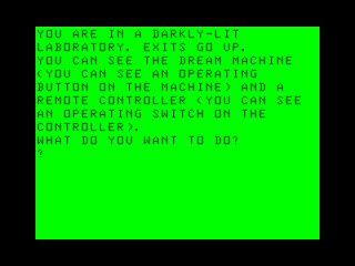 The Dream Machine (1986) - MobyGames