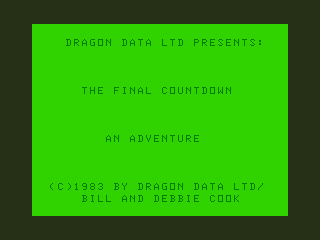 Final Countdown (1983) - MobyGames