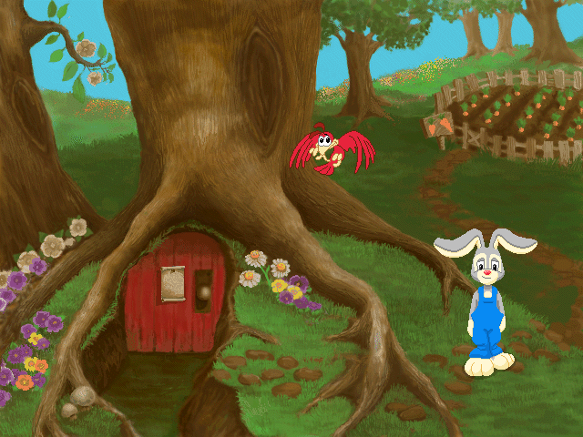 Screenshot of JumpStart Kindergarten Reading (Windows 16-bit, 1996 ...