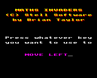 Maths Invaders (1984) - MobyGames