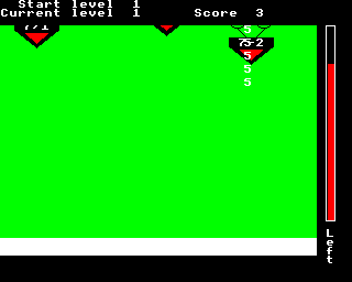Screenshot of Maths Invaders (BBC Micro, 1984) - MobyGames