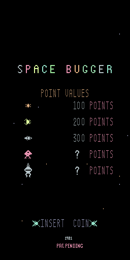 Space Bugger (1981) - MobyGames