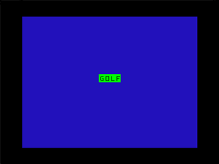 Golf (1982) - MobyGames