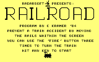 Railroad (1984) - MobyGames