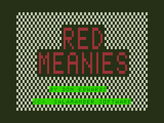 Red Meanies (1984) - MobyGames