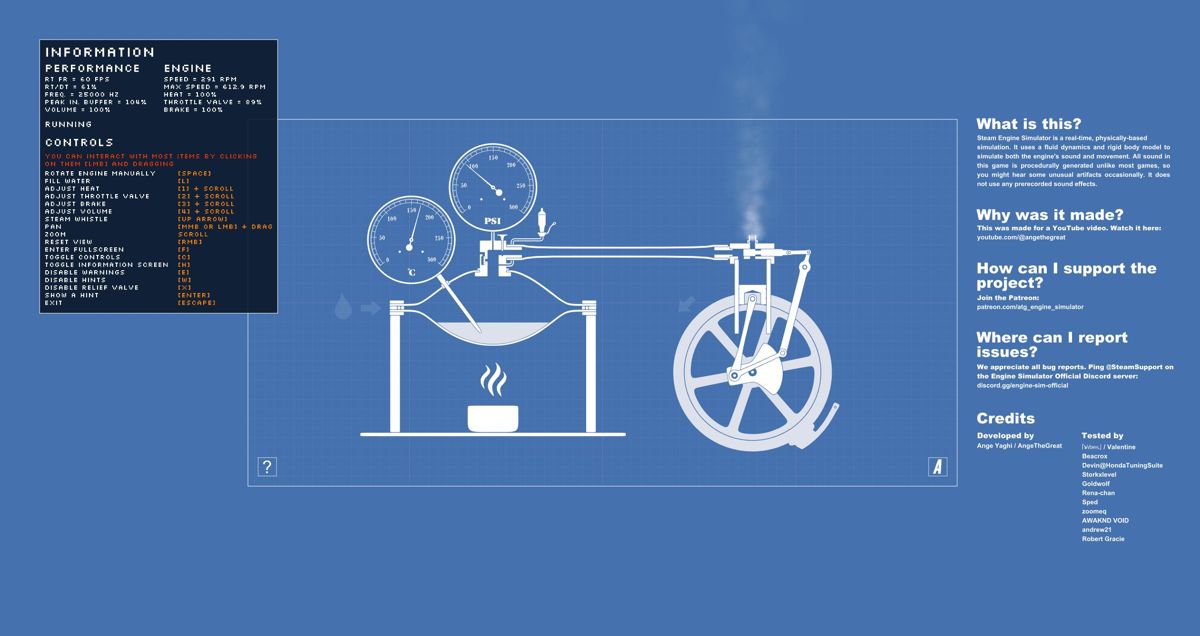 Screenshot of Steam Engine Simulator (Windows, 2023) - MobyGames