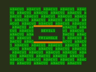 Devils Triangle (1982) - MobyGames