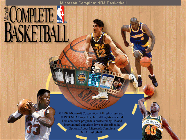 Microsoft Complete NBA Basketball: '94-'95 Season (1994) - MobyGames