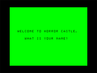 Horror Castle (1983) - MobyGames