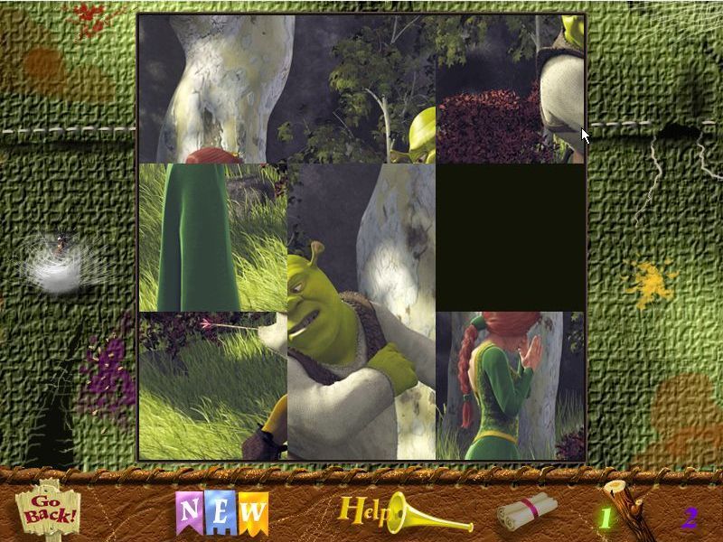Screenshot of Shrek Game Land Activity Center (Windows, 2002) - MobyGames