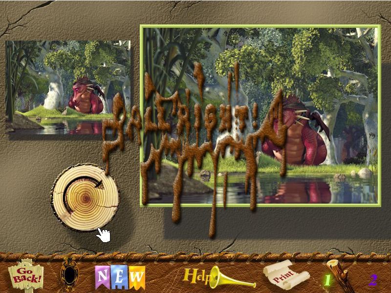 Screenshot of Shrek: Game Land Activity Center (Windows, 2001) - MobyGames
