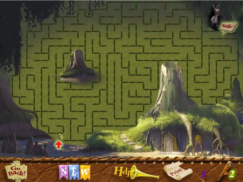 Screenshot of Shrek: Game Land Activity Center (Windows, 2001) - MobyGames