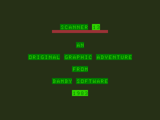 Scanner 13 (1983) - MobyGames