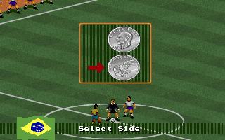 Screenshot of FIFA International Soccer (DOS, 1993) - MobyGames