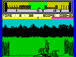 Screenshot of Legend of the Amazon Women (ZX Spectrum, 1986) - MobyGames