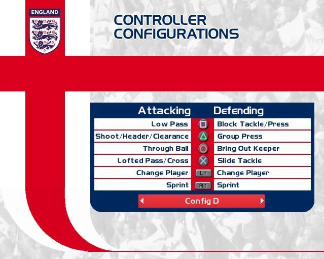 Screenshot of England International Football (PlayStation 2, 2004 ...