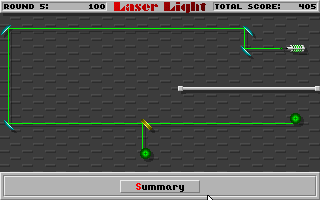 Screenshot of Laser Light (DOS, 1994) - MobyGames