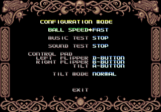 Screenshot of Devil's Crush (Genesis, 1990) - MobyGames