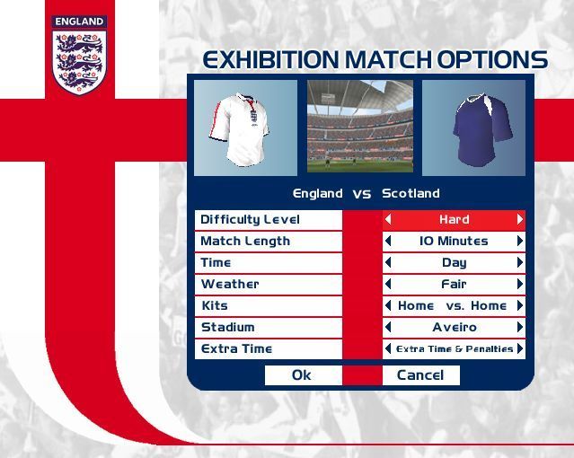 Screenshot of England International Football (PlayStation 2, 2004 ...