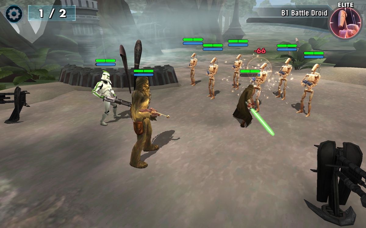 Screenshot of Star Wars: Galaxy of Heroes (Android, 2015) - MobyGames