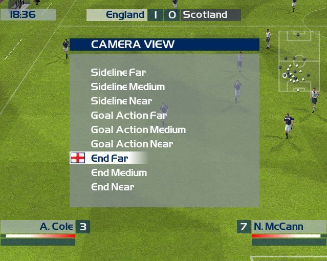 Screenshot of England International Football (PlayStation 2, 2004 ...