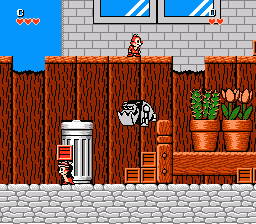 Screenshot of Disney's Chip 'n Dale: Rescue Rangers (NES, 1990) - MobyGames