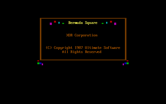 Bermuda Square (1987) - MobyGames