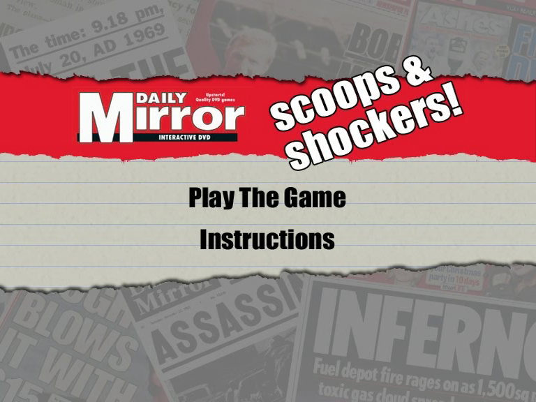 The Daily Mirror Interactive DVD: The Sensational Trivia Game ...