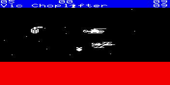 Screenshot of Choplifter! (VIC-20, 1982) - MobyGames