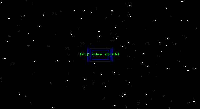 Screenshot of 20th Century Frog (DOS, 1988) - MobyGames