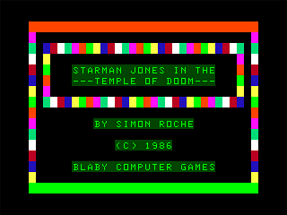 Temple of Doom (1986) - MobyGames