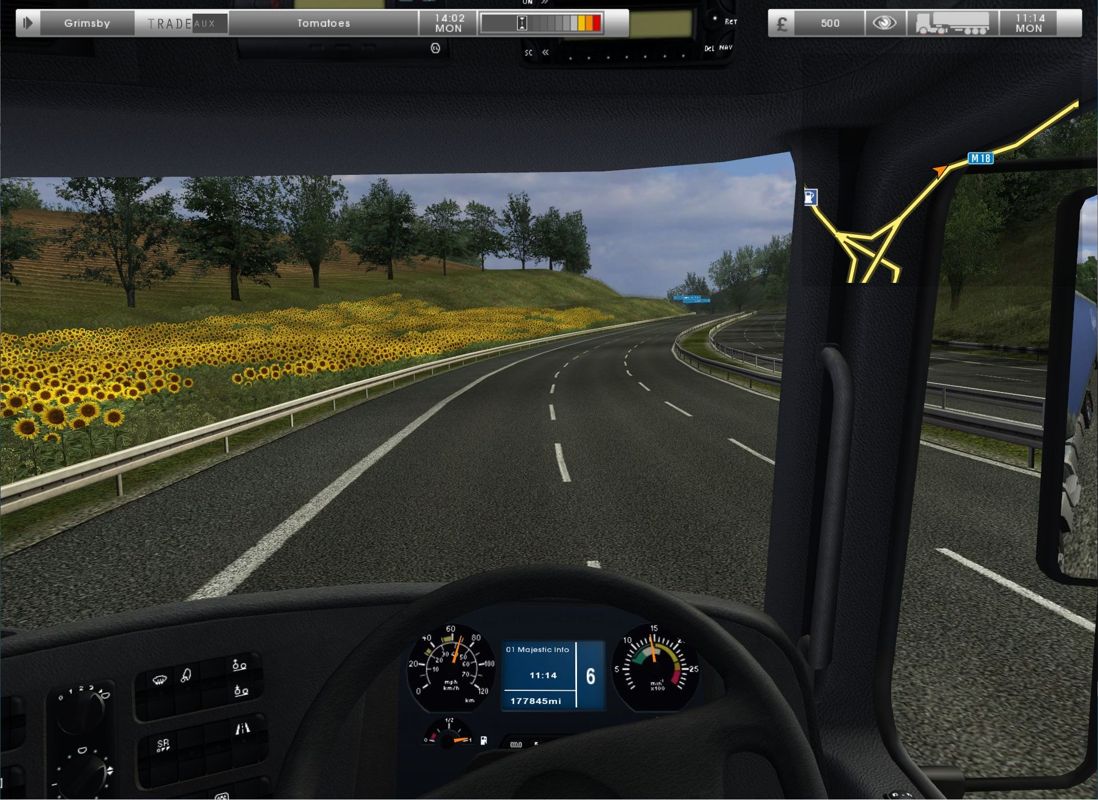 Screenshot of UK Truck Simulator (Windows, 2010) - MobyGames