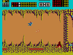Screenshot of Choplifter! (SEGA Master System, 1982) - MobyGames