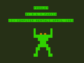 Froglet (1983) - MobyGames