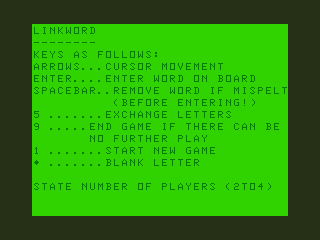 Linkword (1984) - MobyGames
