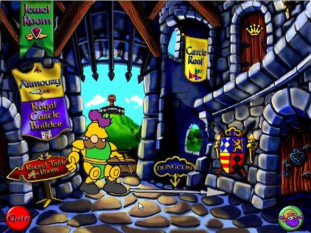 Screenshot of Great Adventures by Fisher-Price: Castle (Windows, 1998 ...