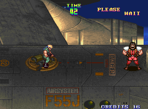 Screenshot of Shock Troopers (Arcade, 1997) - MobyGames