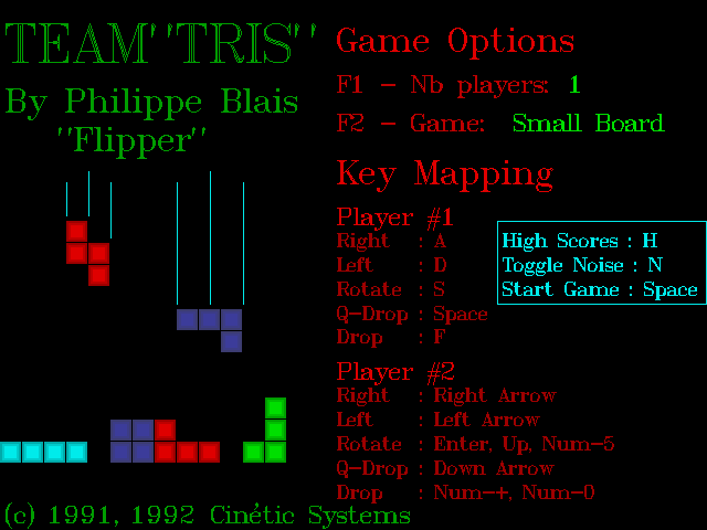Teamtris (1991) - MobyGames