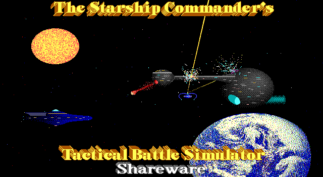 The Starship Commander's Tactical Battle Simulator promo art, ads ...