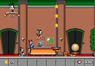 Screenshot of Animaniacs (Genesis, 1994) - MobyGames