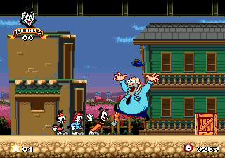 Screenshot of Animaniacs (Genesis, 1994) - MobyGames