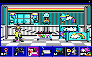 Screenshot of Reader Rabbit's Ready for Letters (DOS, 1992) - MobyGames