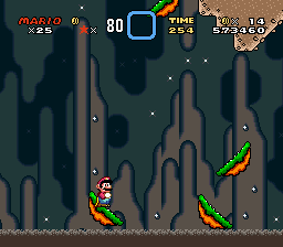 Screenshot of Super Mario World (SNES, 1990) - MobyGames